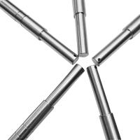 China Steel Shaft Cnc Machining Prototype With Heat Treatment 32-42HRC Stainless Steel Rod Part for sale
