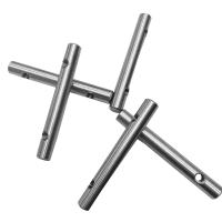 China Stainless Steel Custom Turned Parts Polishing Metal Shaft High Structural Stability for sale