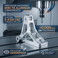 China 6061-T6 5 Axis CNC Turning Milling for Aerospace Application OEM Service ±0.005mm for sale