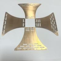 China Brass OEM Custom Sheet Metal Parts Complex Shape Stamping Bending Parts for sale