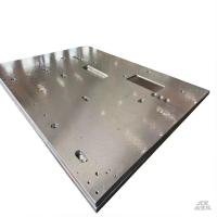 China Large Gantry CNC Machining Service Oversized Aluminum Steel Frames Up To 2000mm Automation Base Plates for sale
