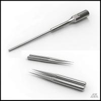 China Swiss CNC Turning Service Medical Micro Parts 316L Stainless Steel Cannula Electrode Pins 0.6mm To 6mm for sale