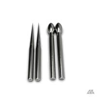 China Swiss CNC Turning Service Medical Micro Parts 316L Stainless Steel Cannula Electrode Pins 0.6mm To 6mm for sale
