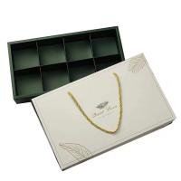 China Colorful Coated Paper Foldable Gift Boxes With Ribbon Paper Inserter Packing Items for sale