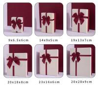 China Handmade Glossy Lamination Paperboard Gift Boxes Lid And Bottom Shape for sale