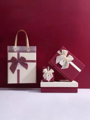 China Handmade Glossy Lamination Paperboard Gift Boxes Lid And Bottom Shape for sale