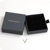 China Black Color Art Paper Paperboard Gift Boxes With Handle  EVA Inserter Jewelry Packaging for sale