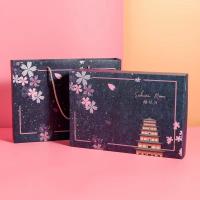 China Pink Coated Paper Paperboard Gift Boxes With Samll Boxes For Candy Sweet Food Packaging for sale
