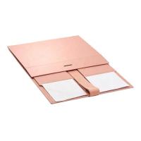 China ISO 9000 Recyclable Flat Folding Gift Boxes For Swimsuit Underwear pink for sale