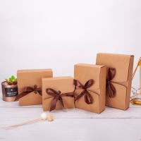 China 12cm Foldable Gift Boxes With Ribbon for sale