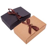 China 12cm Foldable Gift Boxes With Ribbon for sale