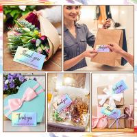 China 9×5cm Laser Cut Hologram Foil Cards , Wedding Shower Thank You Cards for sale