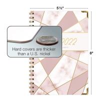 China FSC Certificate Hardcover Lined Notebook , Daily Task Planner Notebook Pink for sale