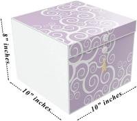 China 10 Inch A5 E Flute Corrugated Box Offset Printing For Birthday Gifts for sale