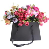 China FSC Certificate Romantic Printed Paper Shopping Bag , Flower Packaging Boxes for sale