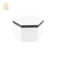 China White Hexagonal Paperboard Gift Boxes Coated Paper For Sweet Candy for sale