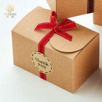 China 157gsm Kraft Paper Gift Box for sale