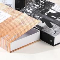 China Magnetic Paperboard Durable Book Cardboard Boxes For Decoration for sale