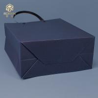 China 2mm Paperboard CMYK Gift Paper Storage Box With Ribbon Handle For Gift Packaging for sale