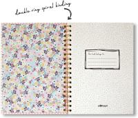 China Pink A5 Spiral Bound Lined Notebook for sale