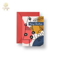 China Recyclable Art Paper Laser Cut Wedding Cards Easy To Seal With Logo for sale