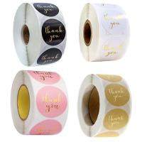 China CMYK Full Color Decorative Sticker Labels , Thank You Sticker Roll With Custom Logo for sale