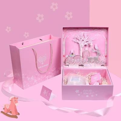 China Three Dimensional Paperboard Gift Boxes Inner Decoration for kids for sale