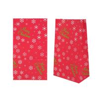 China Foldable Snowman Small Christmas Gift Bag Colorful With Logo Printing for sale