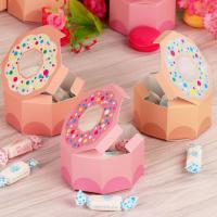 China 8cm Foldable Octagonal Paper Carton Box , Sweet Candy Box In Various Colors for sale