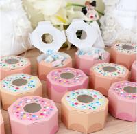 China 8cm Foldable Octagonal Paper Carton Box , Sweet Candy Box In Various Colors for sale