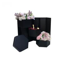 China 2mm Handmade Paperboard Gift Boxes Hexagonal For Girlfriend Gifts for sale