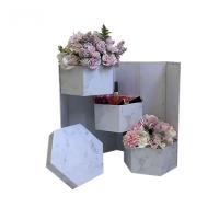 China 2mm Handmade Paperboard Gift Boxes Hexagonal For Girlfriend Gifts for sale