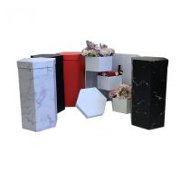 China 2mm Handmade Paperboard Gift Boxes Hexagonal For Girlfriend Gifts for sale