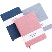 China FSC Certificate Hardback Lined Notebook School Use With Bookmark for sale