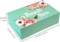 China 9 Inch Width Glossy Magnetic Gift Boxes , Makeup Kit Gift Box Pantone Color for sale