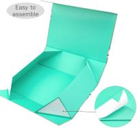 China 9 Inch Width Glossy Magnetic Gift Boxes , Makeup Kit Gift Box Pantone Color for sale