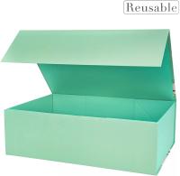 China 9 Inch Width Glossy Magnetic Gift Boxes , Makeup Kit Gift Box Pantone Color for sale