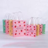 China Pink 20'' Length Fancy Paper Bag OEM Welcome For Girlfriend Gift for sale