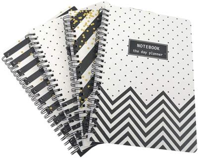 China 120 Sheet A5 Hardback Notebook Spiral Bound Promotional For Diary for sale