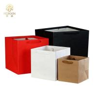 China 180gsm Kraft Paper Gift Bag With Twisted Handle ODM Service for sale