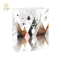 China Coated Printed Paper Shopping Bag , Garment Shopping Bag Customized Size for sale