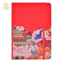 China Paperboard Cover A5 Size Spiral Notebook Pantone Color With Art Paper for sale