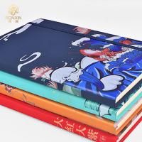 China Paperboard Cover A5 Size Spiral Notebook Pantone Color With Art Paper for sale