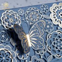 China Pantone Color Laser Cut Wedding Cards for sale