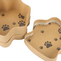 China Cat Paw Shaped Magnetic Closure Box Bulk Pantone Color Paperboard for sale