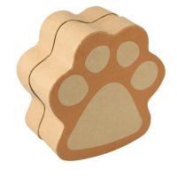 China Cat Paw Shaped Magnetic Closure Box Bulk Pantone Color Paperboard for sale