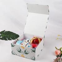 China Floral Paperboard Magnetic Closure Gift Box Home Use For Storage for sale