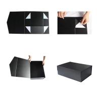 China Collapsible 14'' Length Magnetic Closure Gift Box Art Paper For Perfume for sale