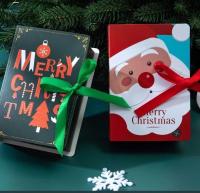 China Christmas Flip Top Boxes With Magnetic Closure for sale