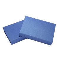 China Blue 2mm Paperboard Gift Boxes , Handmade Paper Boxes Rectangular Multipurpose for sale